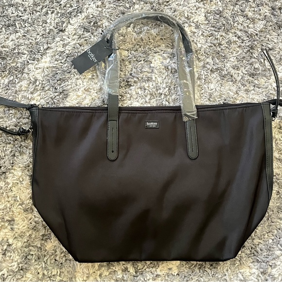 Botkier | Bags | Botkier New York Black Nylon Tote Bag New With Tag ...